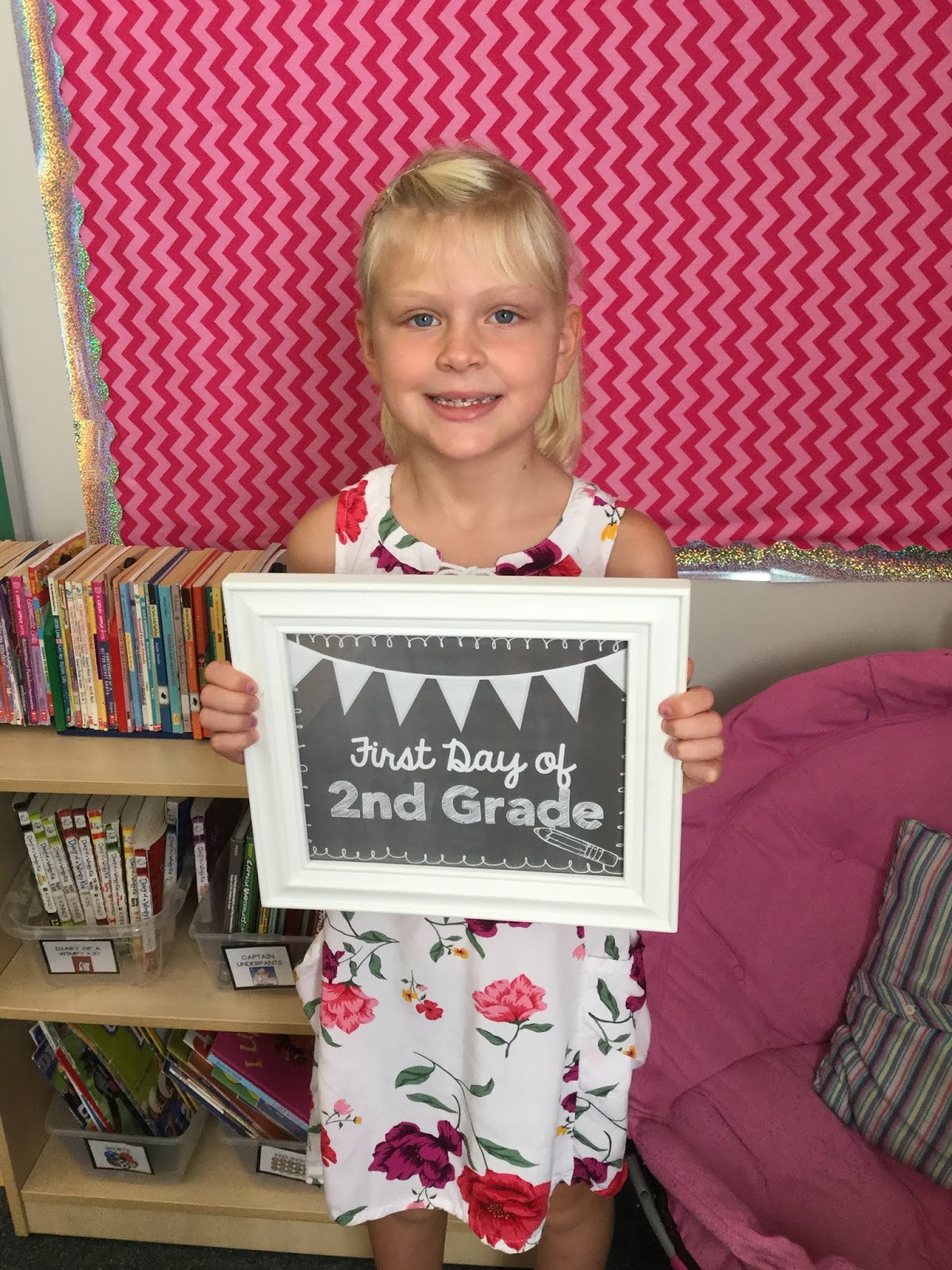 Ms. Beaudry's Class: {First Day of 2nd Grade Photos 2018-2019}