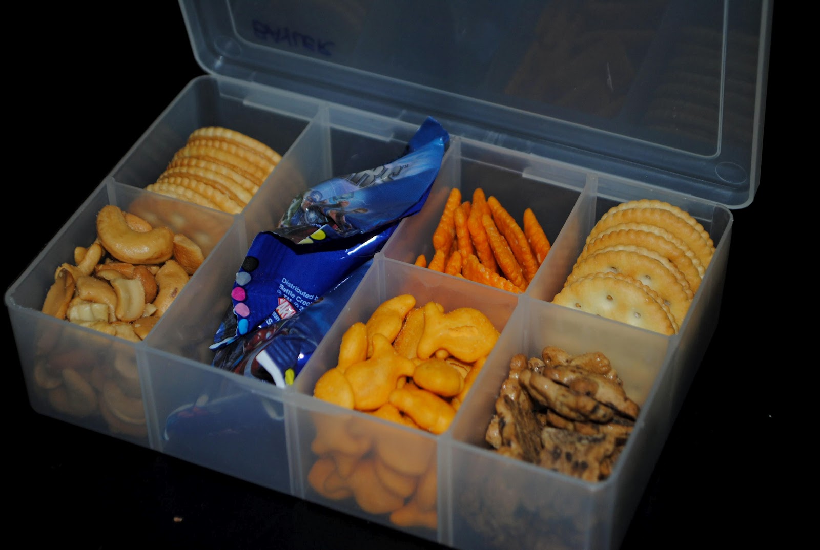 The Pampered Mom: Snack Box's for Trips!