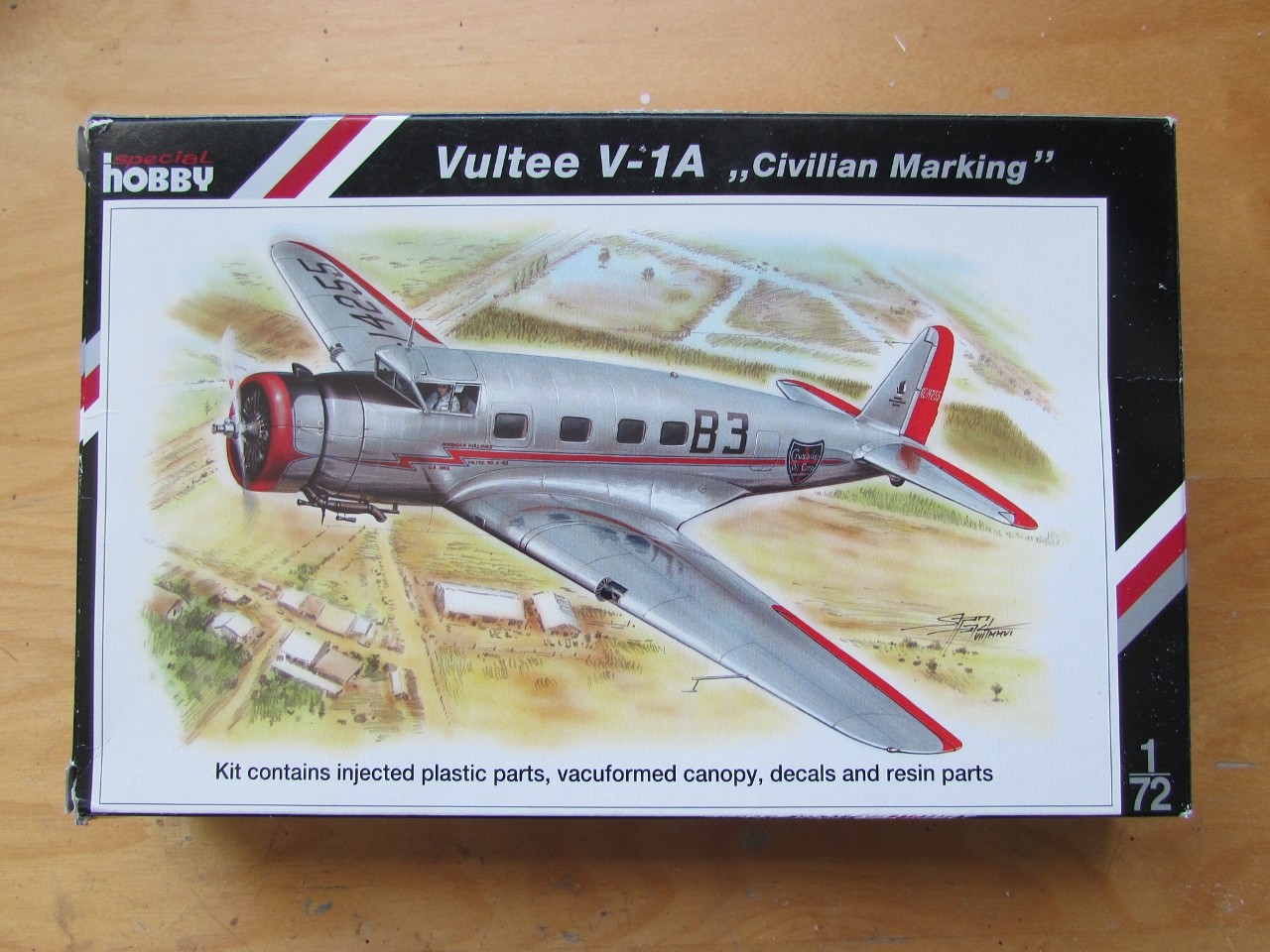Vultee V-1D Special, modified Special Hobby 1/72nd kit - Work in ...