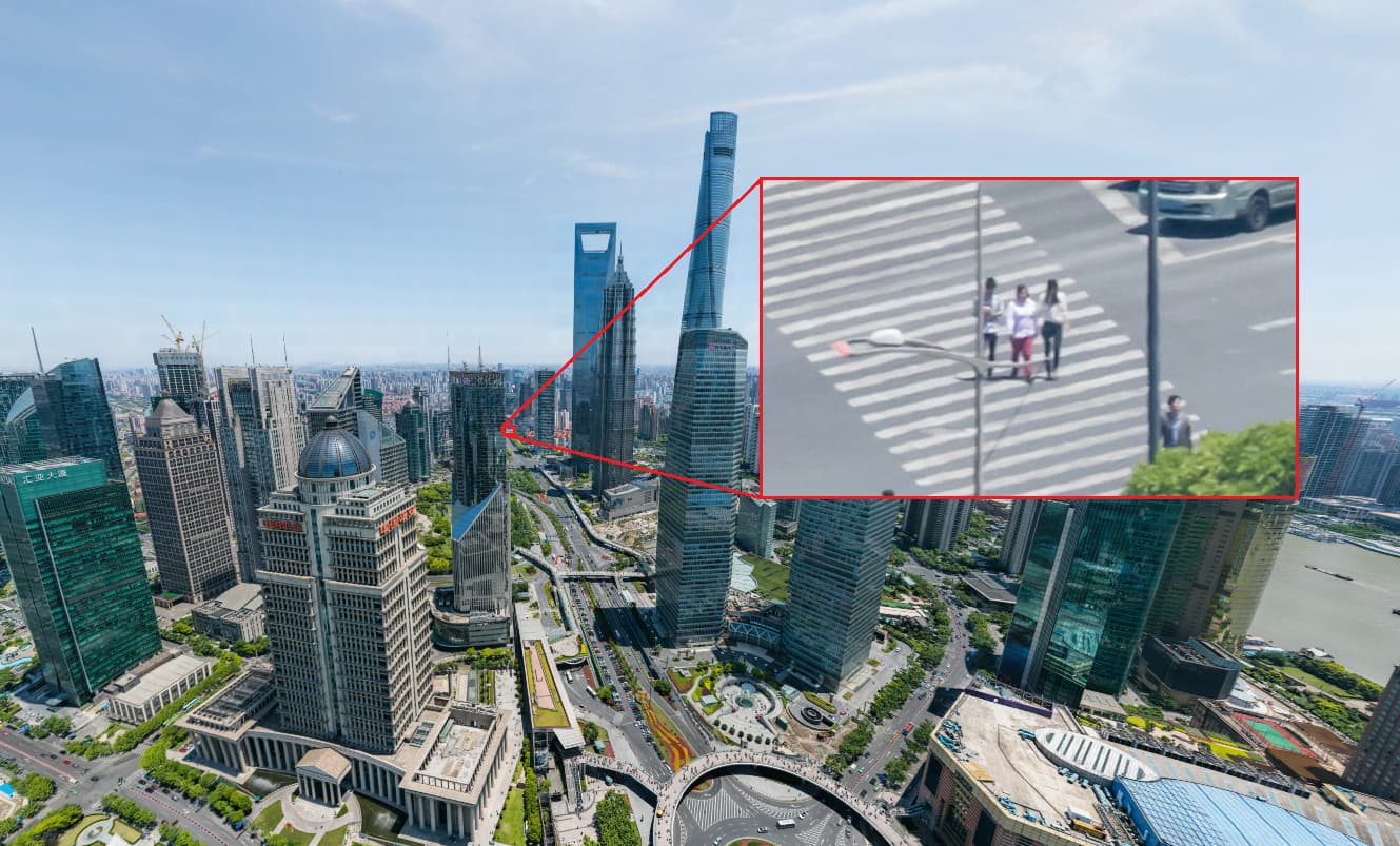 Xangai com foto panorâmica de 195 gigapixels | Aberto até de Madrugada