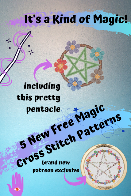 hancock's house of happy: It's a Kind of Magic! Five Magic Cross Stitch ...