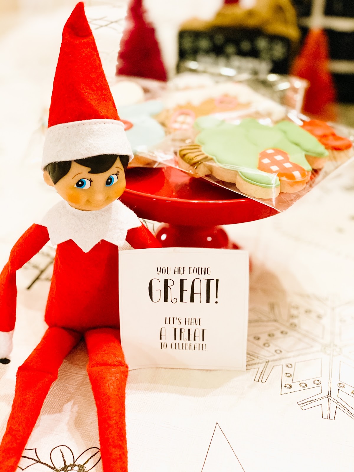 Buddy the Elf...Elf ideas - graciously saved