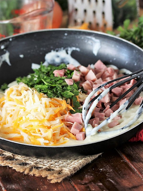 Creamy Ham & Cheese Spaghetti | The Kitchen is My Playground