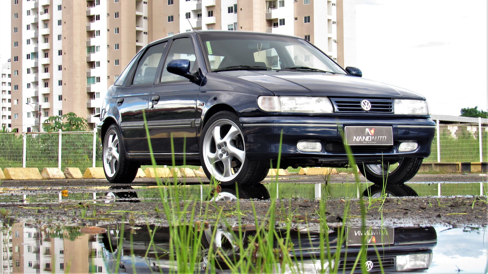 A sensação de guiar o Volkswagen Pointer GTi 1996!