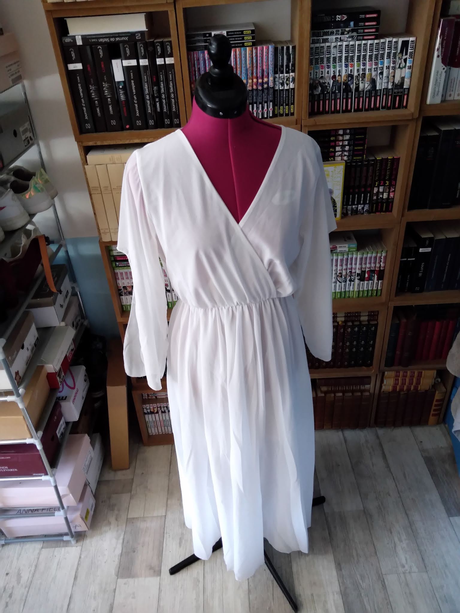 M. Beauty Makeup Blog: DIY Customisation d’une robe blanche