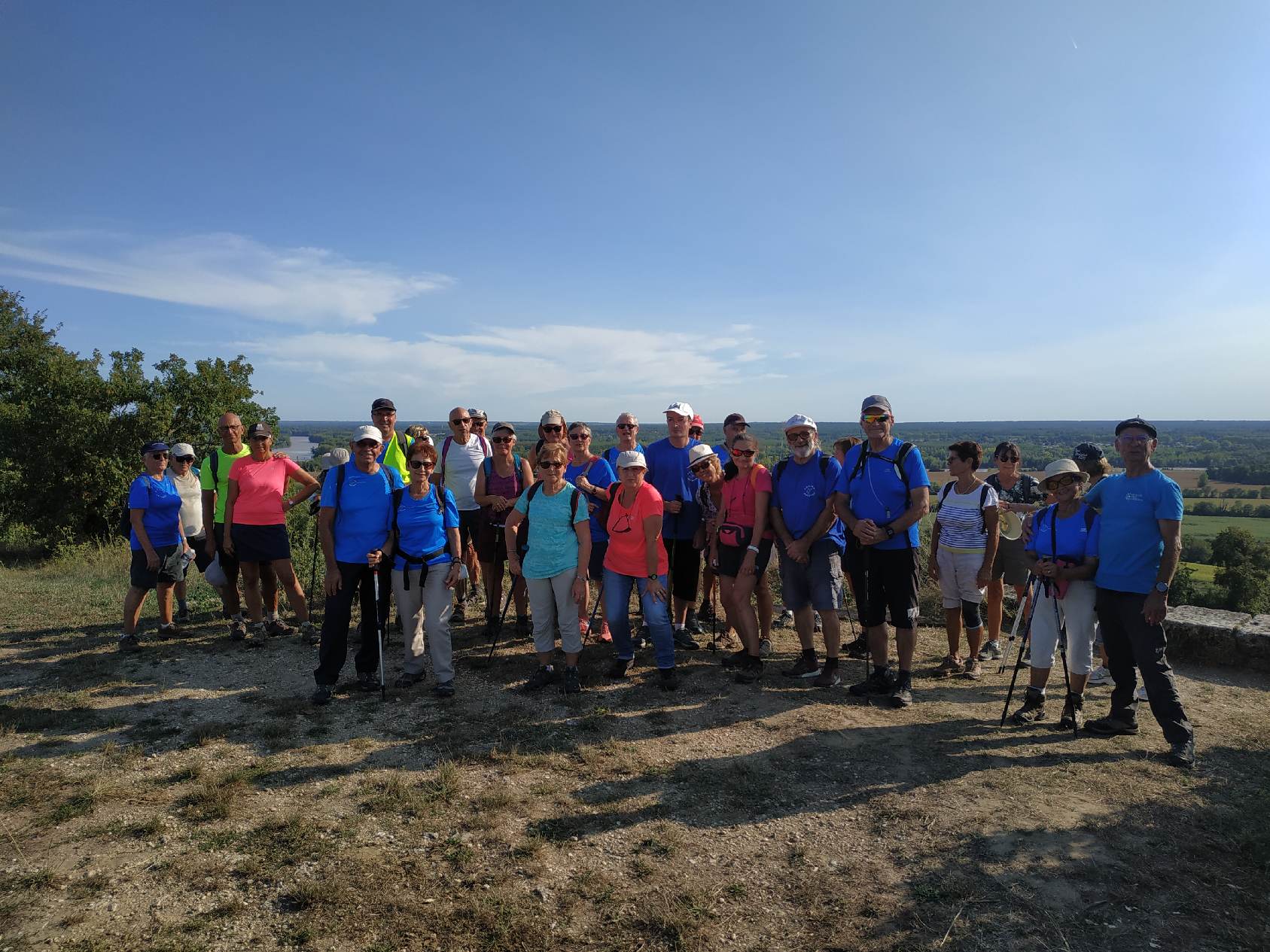 ACCORD ARTIGUES: CR de la rando normale à Langoiran du 12 /9/ 2020.