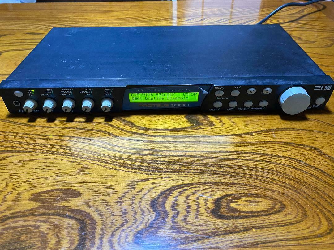 MATRIXSYNTH: E-MU Proteus 1000 30th Anniversary