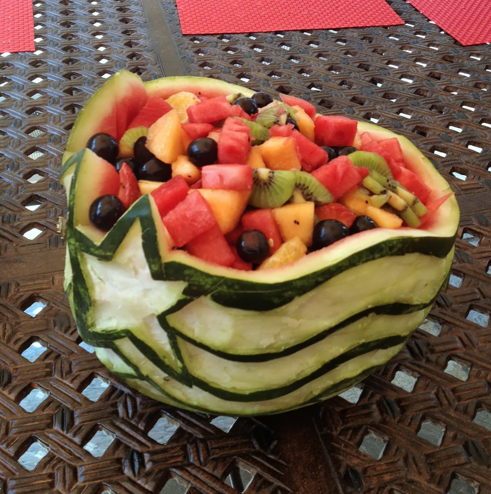 Crafty Cre8tions: 4th of July Watermelon!