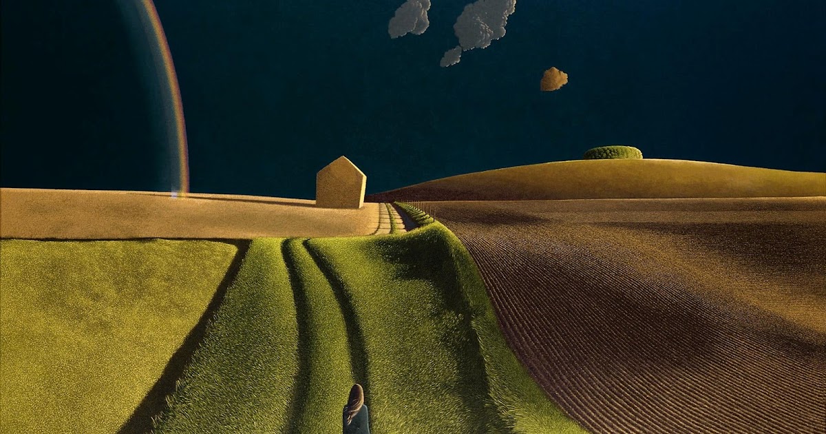 David Inshaw, 1943 | Landscape / Pop Art / Romantic painter | Tutt'Art ...