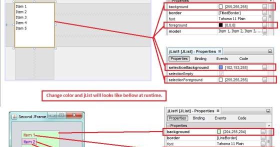Design Jlist And Show Data Or Items In Jlist In Java Netbeans Skotechlearn Tips