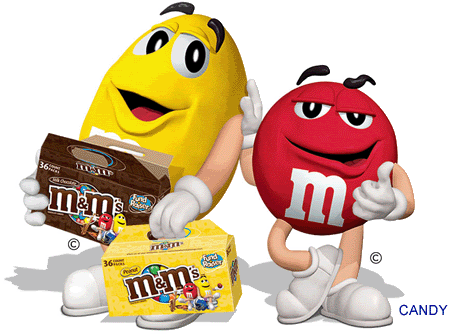 Mms - Red /Yellow - Cia dos Gifs