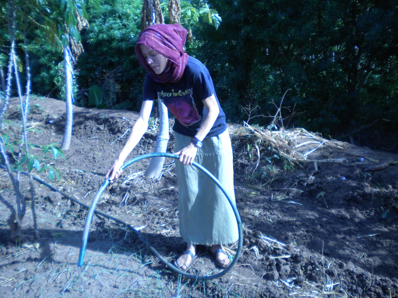 One step at a time: Subsistence farming