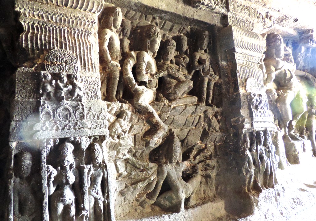 Just About Everything: Ancient Ellora Cave temples; Ravan Ki Khai (cave ...