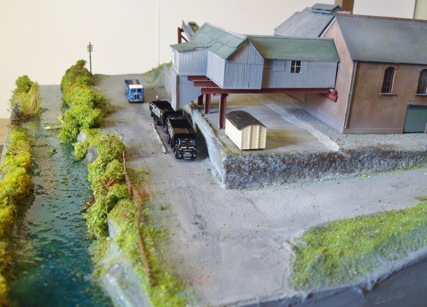 jans model buildings: Wood End Colliery Burnley