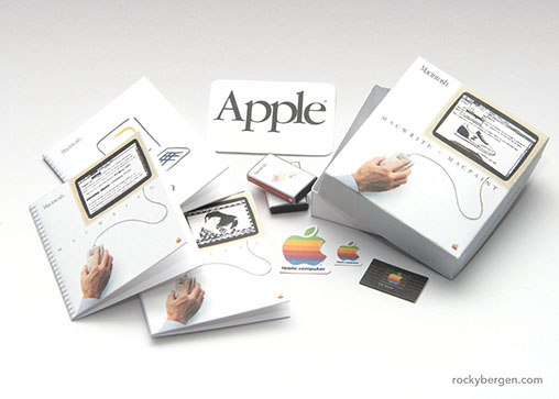 Apple Macintosh 128K Papercraft | Paperized Crafts