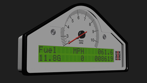 SURGE GTA: Stack Cluster (Integrated Race Dash Display) - v2