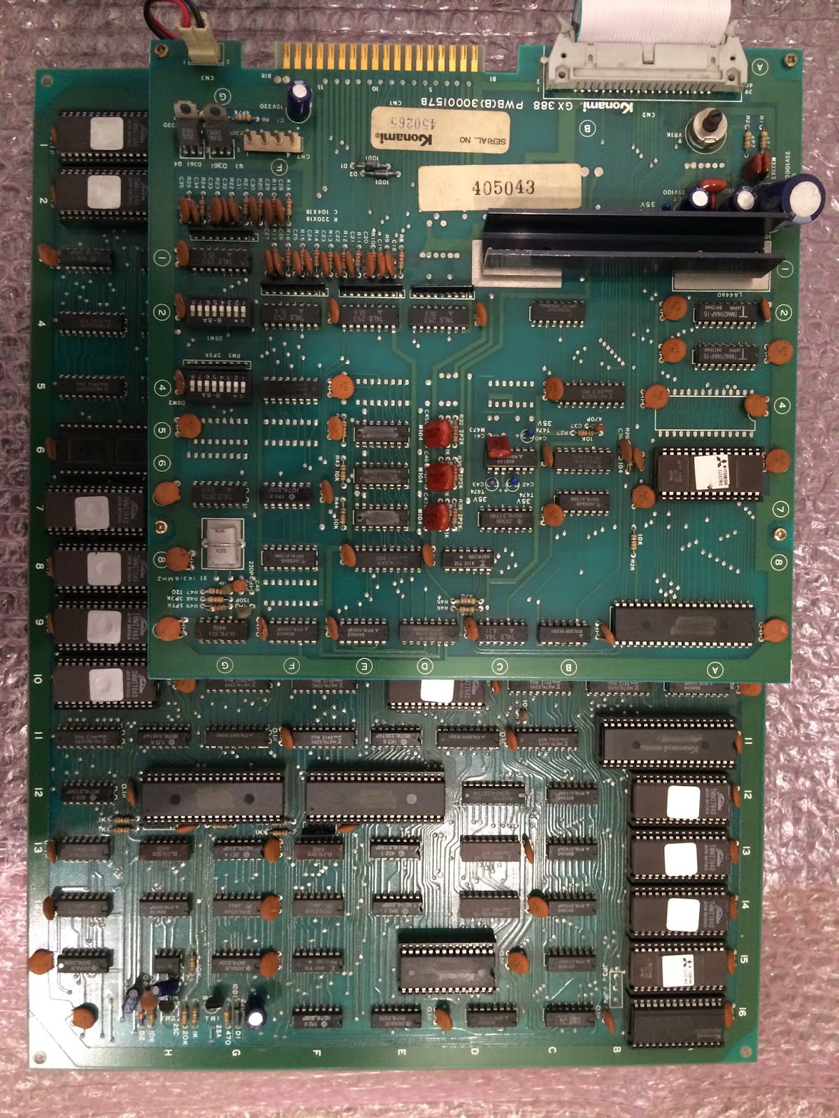 Arcade PCB Fever: Time Pilot 84 by Konami