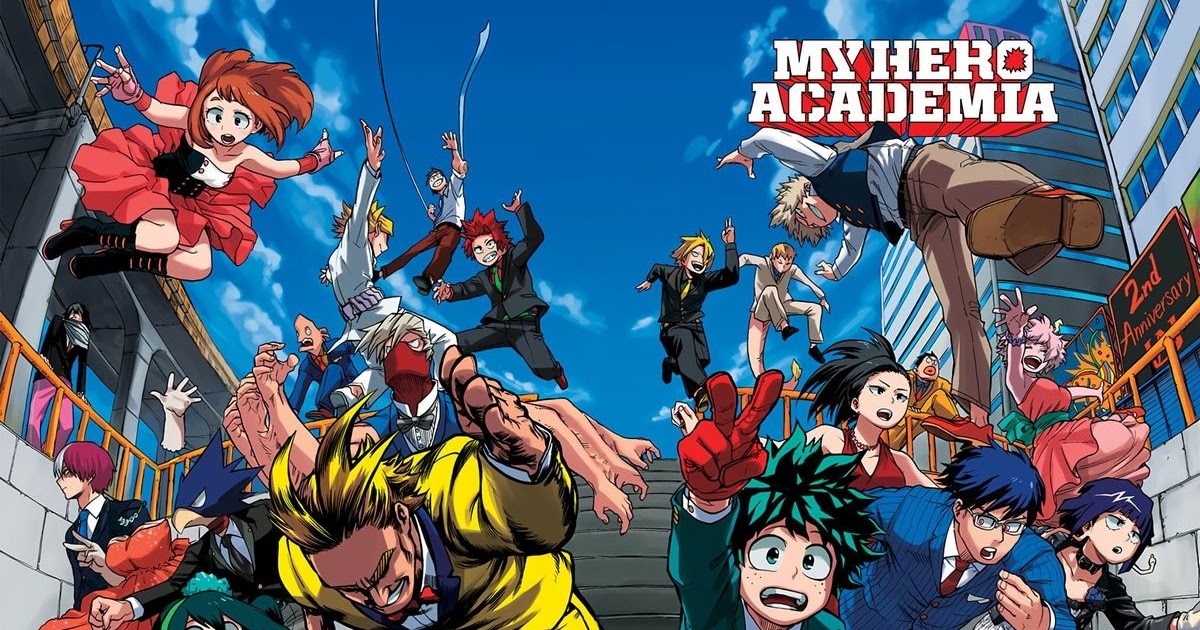¡TIENES QUE VER MY HERO ACADEMIA!