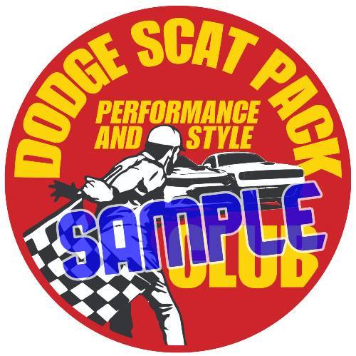 SCAT PACK CLUB: ScatPackClub Decals For Sale