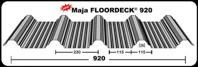 NEW MAJA FLOORDECK 920 | BONDEK | STRUCTURAL DECKING | BONDEK ...