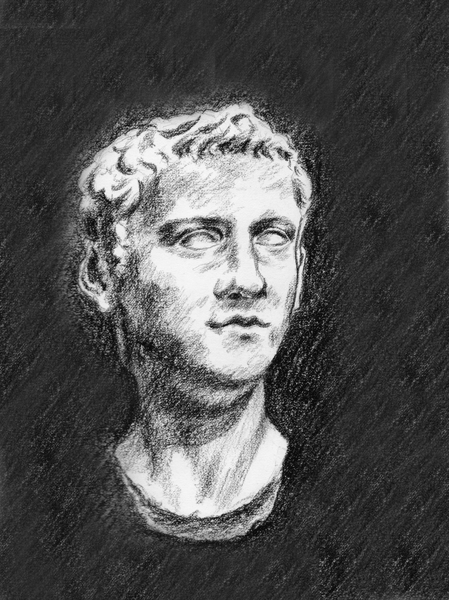 Worcester Art Museum: Sketches by Travis Simpkins: Ancient Roman ...
