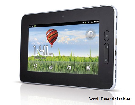 Scroll Essential tablet