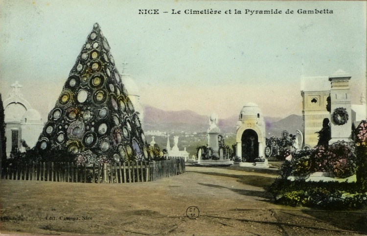 ArtPlastoc: 603-LA PYRAMIDE DE GAMBETTA (1883-1909) AU CIMETIÈRE DU ...