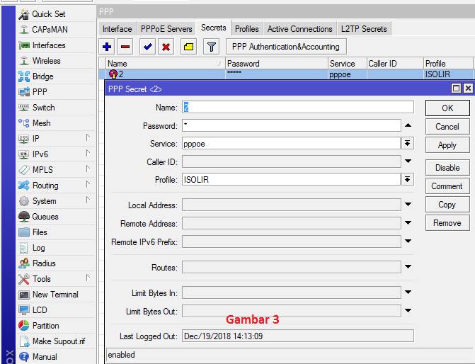 Cara Isolir Secara Otomatis Pengguna PPPoE Hotspot Dengan Mikrotik ...