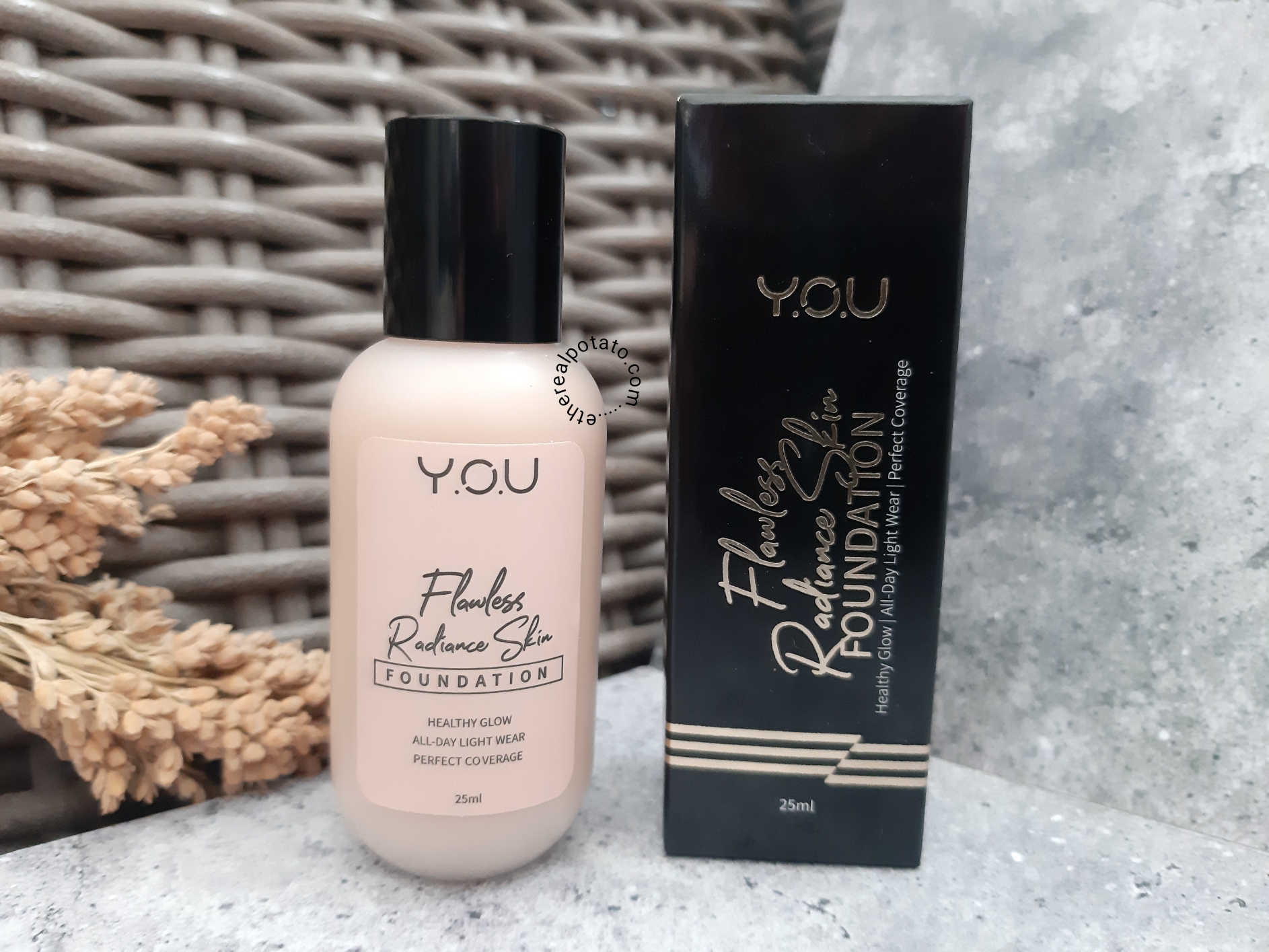 [REVIEW] YOU Flawless Radiance Skin Foundation, Foundation Semi Matte ...