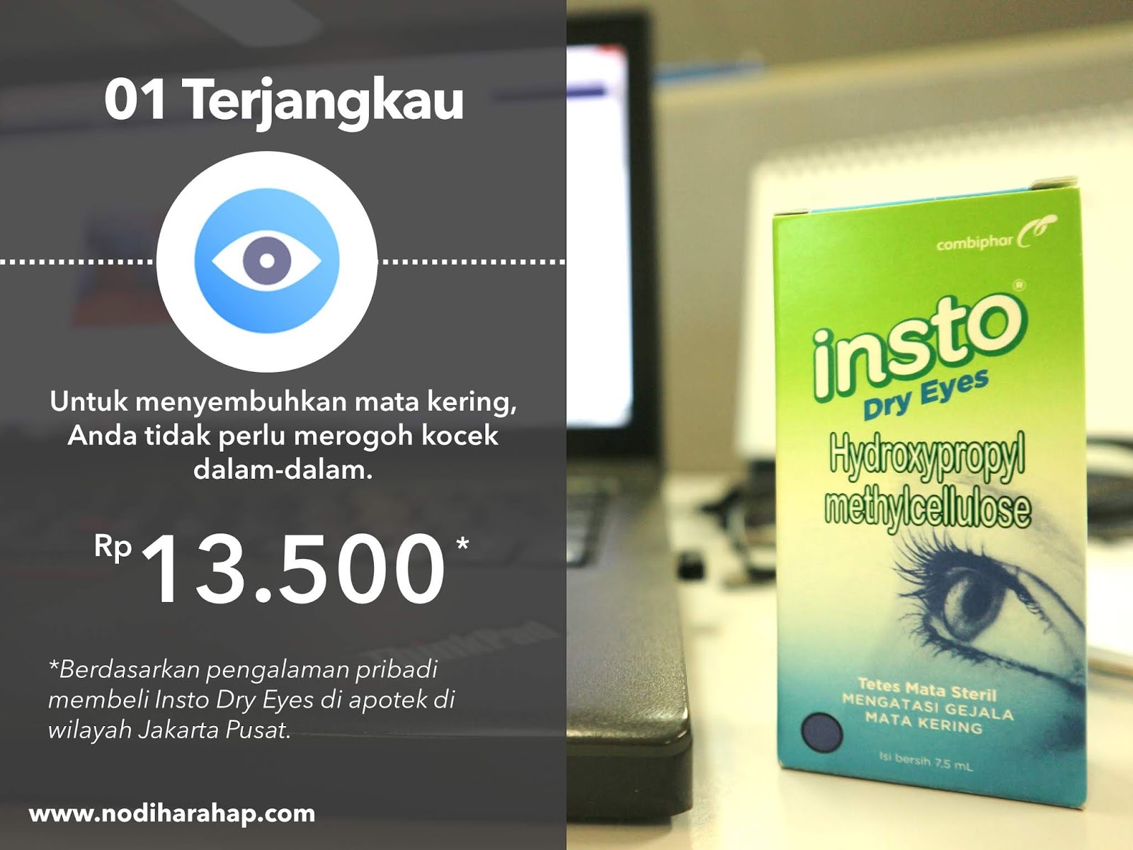 Adhi Nugroho | Nodi: Mata Kering Saat Bekerja? Atasi dengan Insto Dry ...
