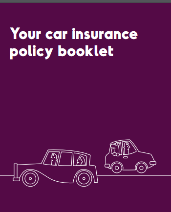 car insurance policy booklet