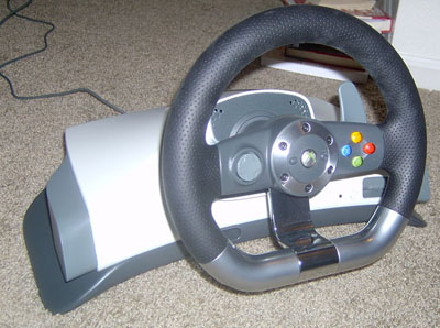 Xbox360 Accessories: Microsoft Xbox 360 Racing Wheel--Perfect Experience