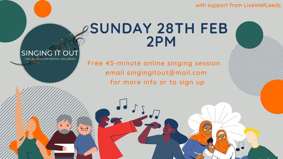 bebop spoken here: Free Online Singing Event - Singing It Out