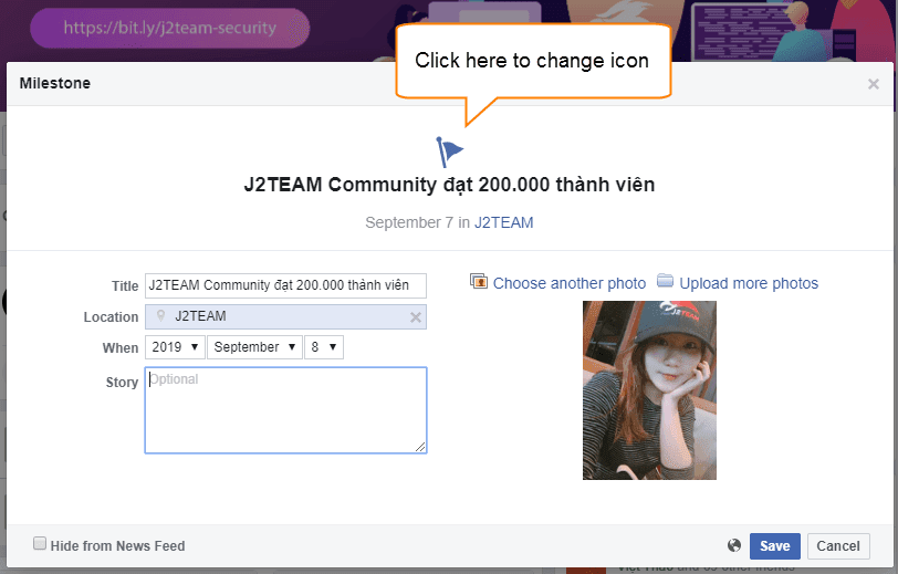 Milestone: Cách tạo định dạng bài đăng đang hot trên Facebook - Juno ...