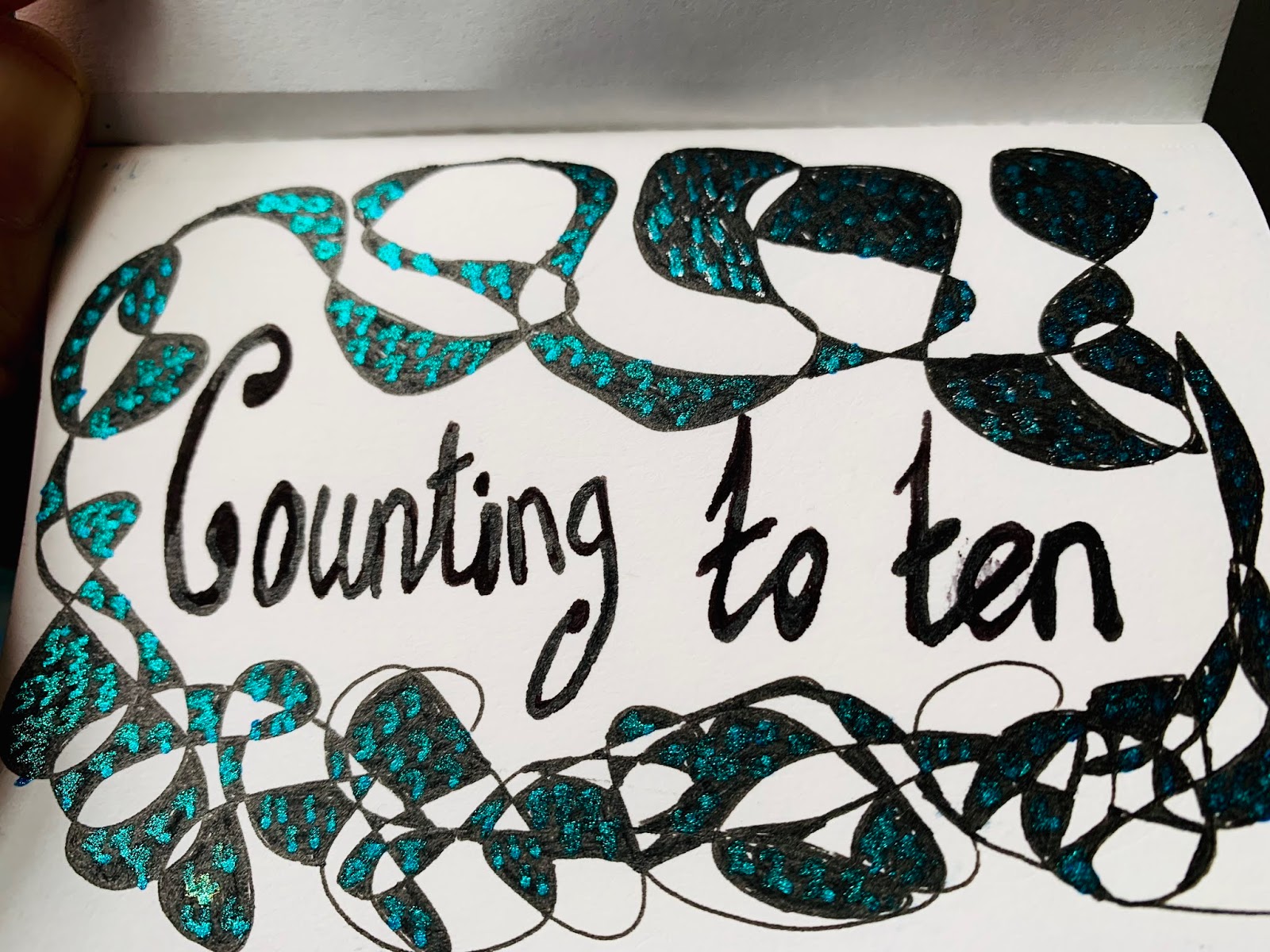 Getting Creative for World Calligraphy Day - Counting To Ten