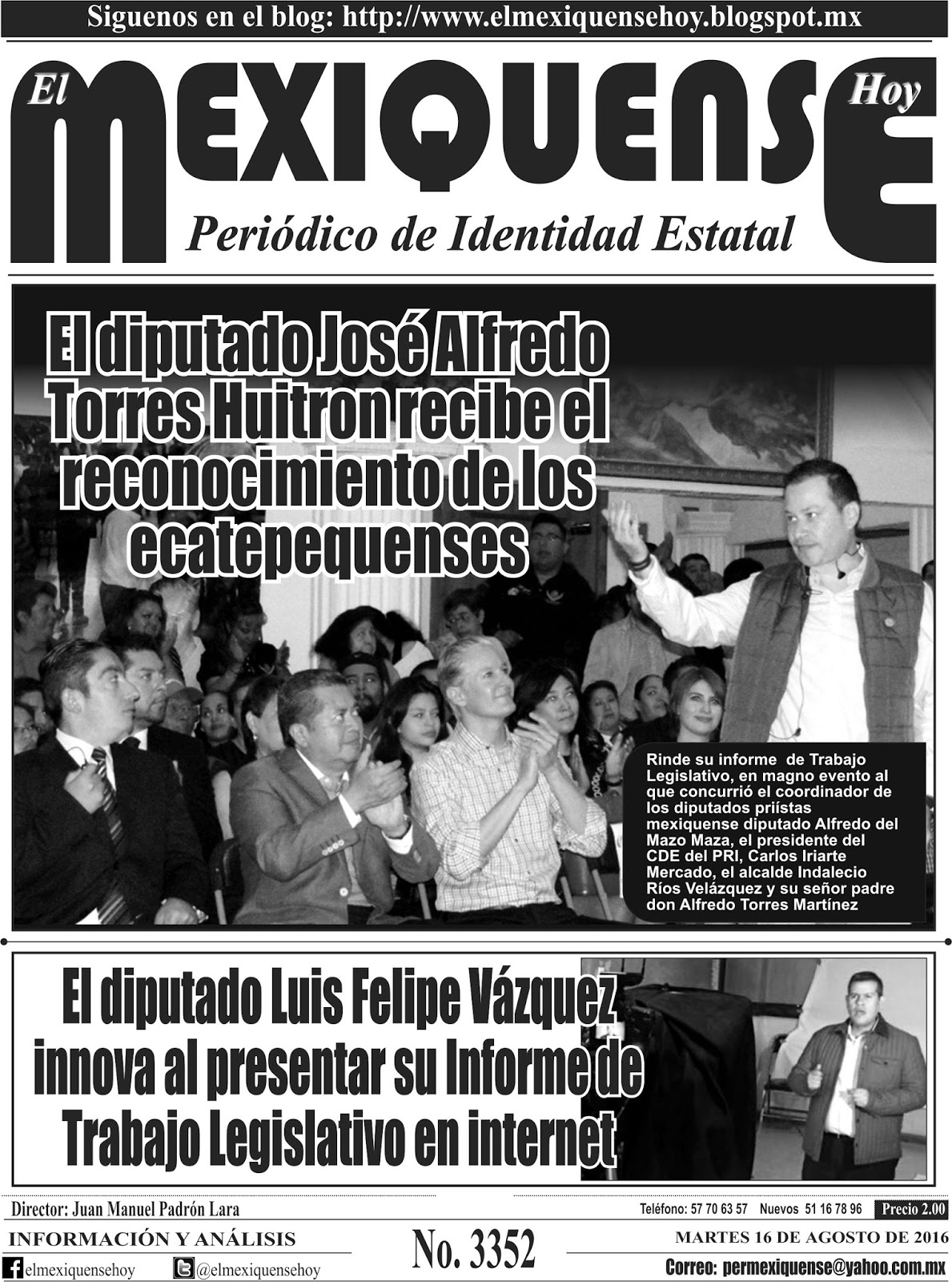 El Mexiquense Hoy Mexiquense Diario De Ecatepec
