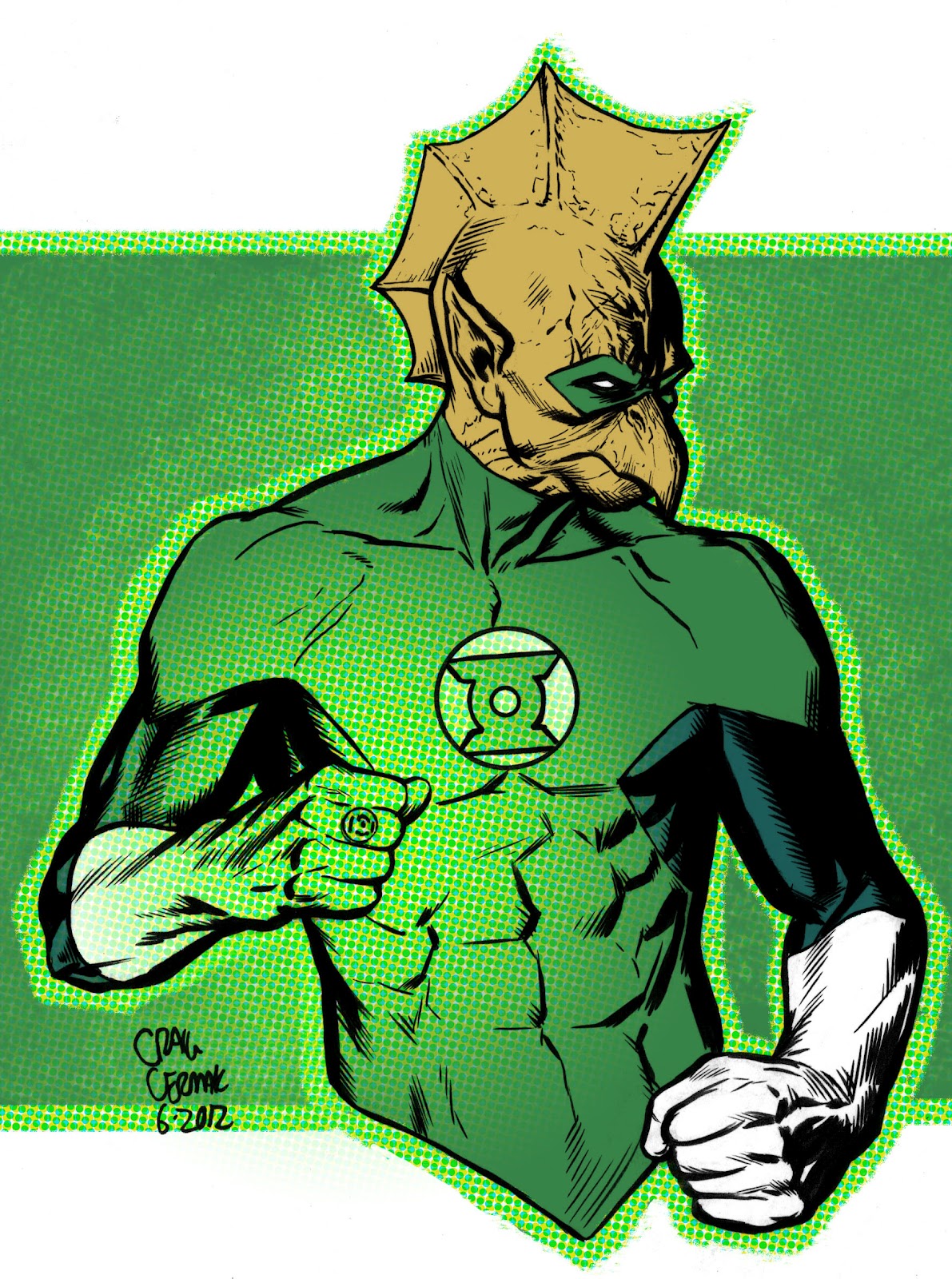 The Brightest Day The Blackest Night: CHARACTER CLOSE-UP : Tomar-Re