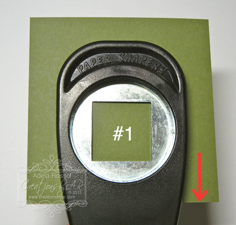 Creations by AR: How to Punch a Bordered Frame