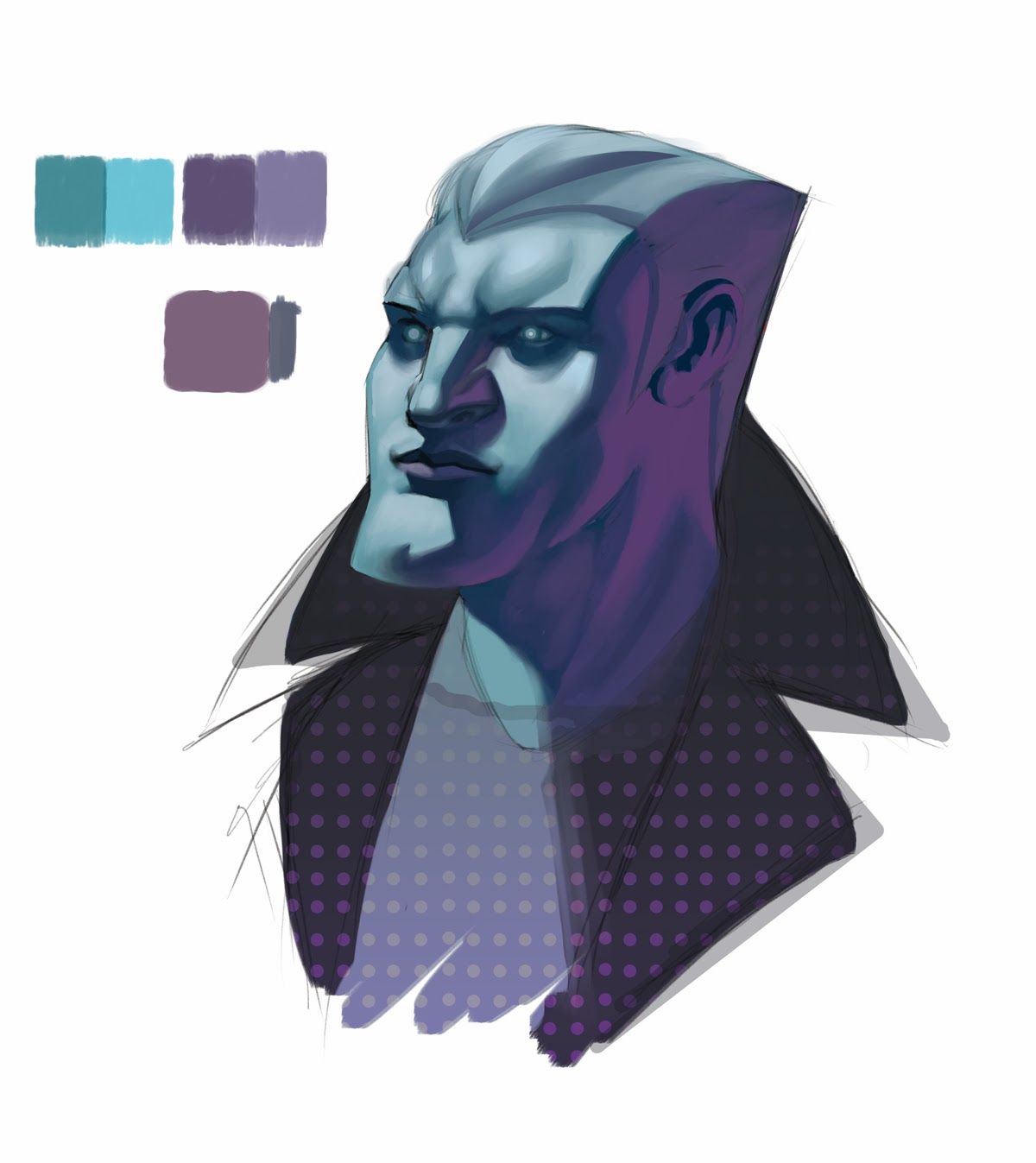 Rob Kmiec Art: Roy Batty + Step By Step