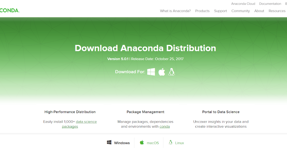 Installing Python & Anaconda ~ Practical Machine Learning