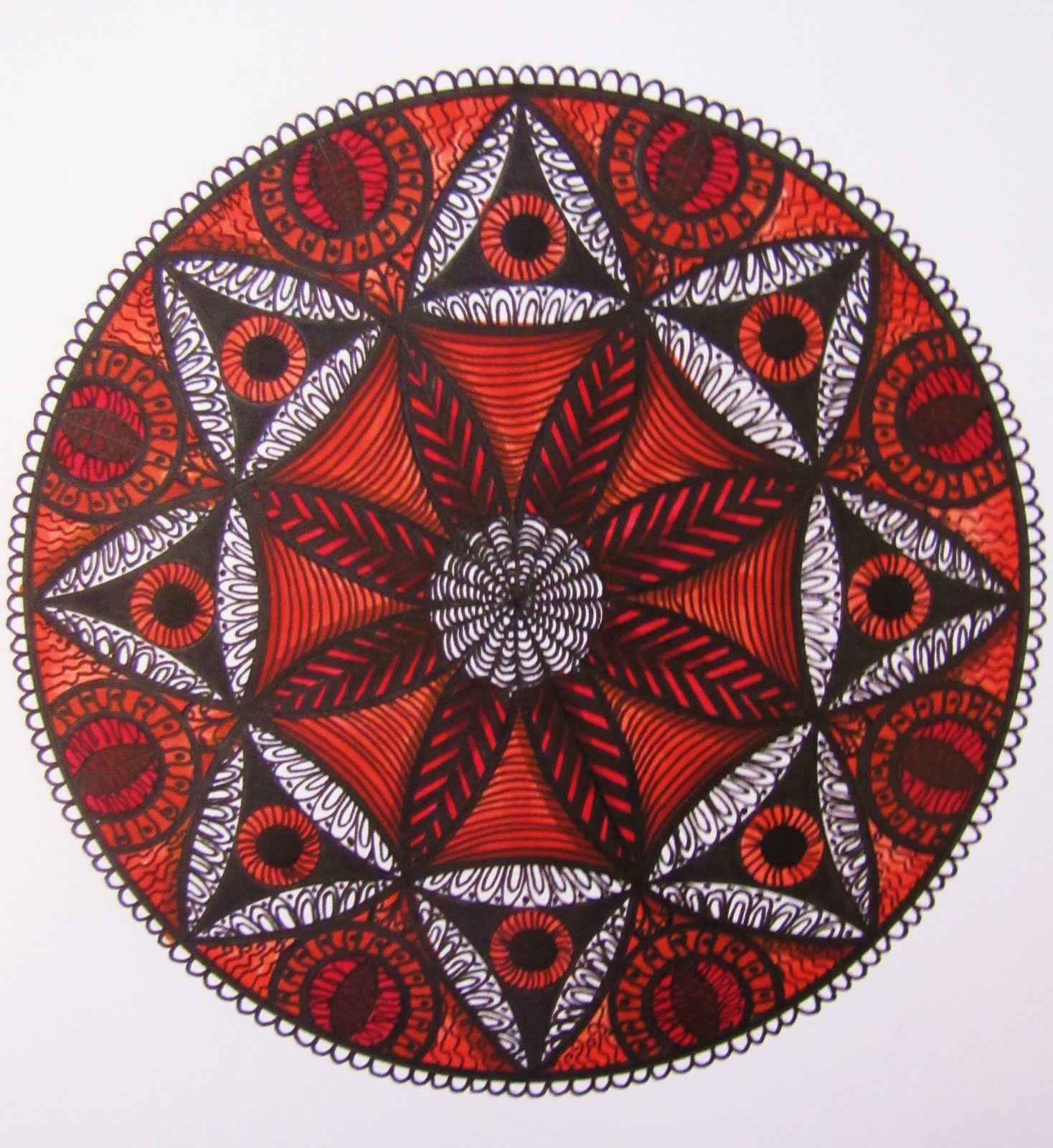 Kelly's Art Journaling: Mandala Time