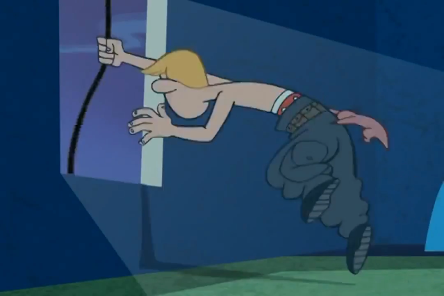 Shirtless Drawn Cartoon Boys & Men: Ron Stoppable in Boxers 4