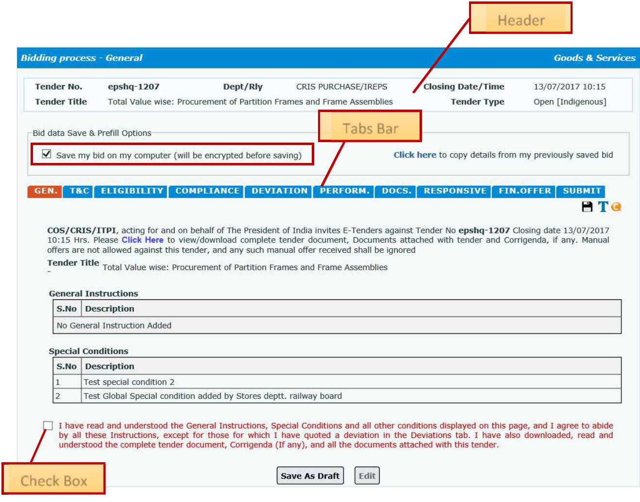 How to Prepare and Submit Bid for a Goods & Service Tender on IREPS ...