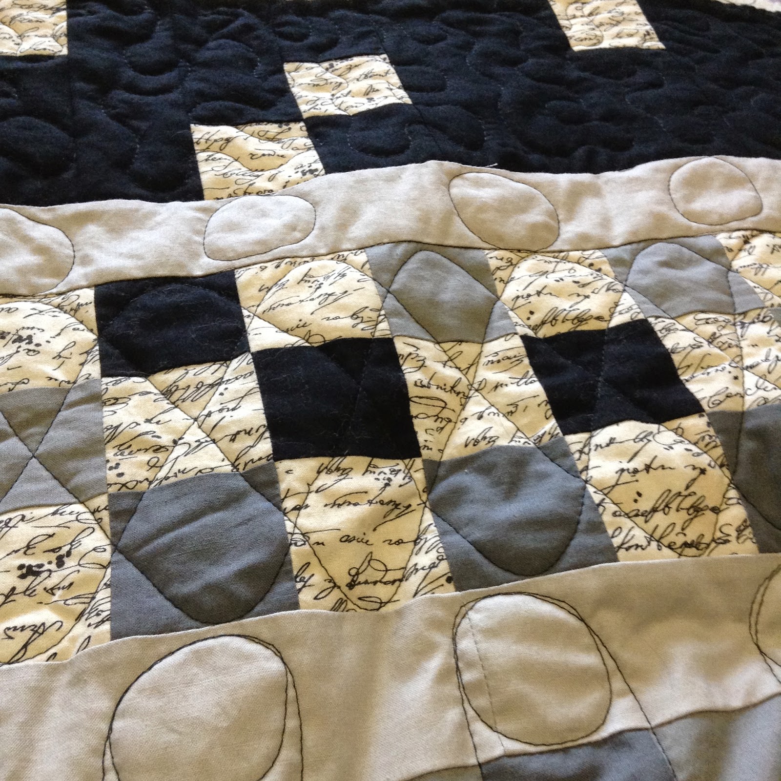 Solar Threads: Blogger's Quilt Festival: Steam Punk Lone Star Quilt