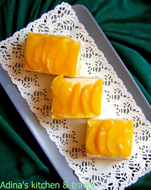 Adina's kitchen & travel: Prajituri cu foi pandispan cumparate