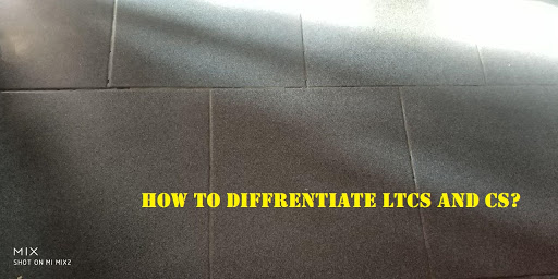 Can we differentiate CS and LTCS?