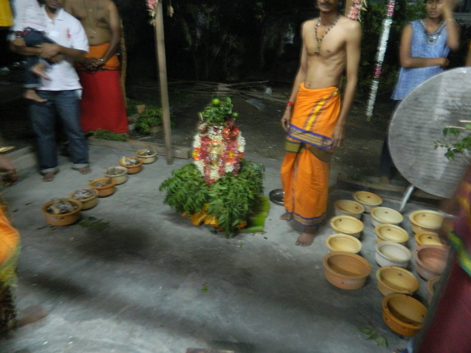 Om Sri Kottai Mathurai Veeran Alayam: The Making of Karagam for Aadi ...