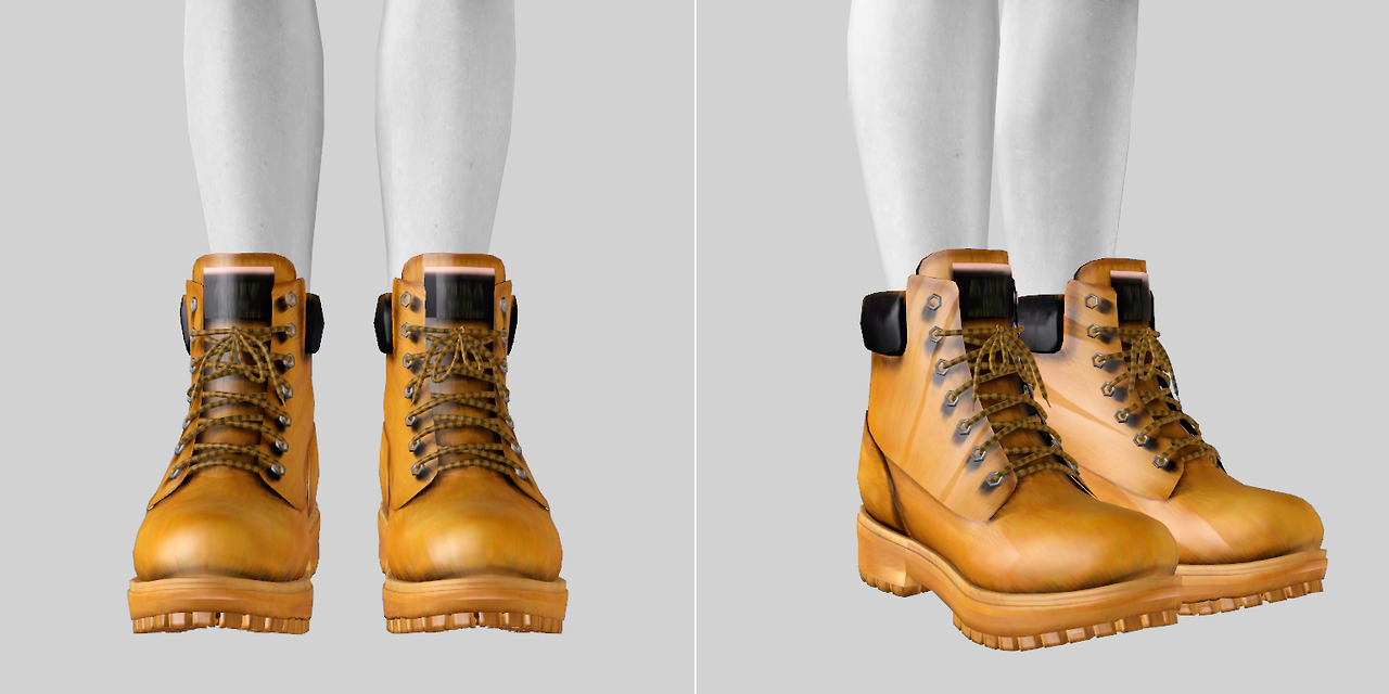 My Sims 3 Blog: Boots, Clothing and Accessories by Nekoasakuro