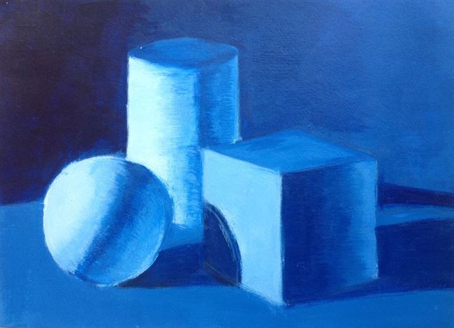 MONOCHROMATIC VALUE STILL LIFE