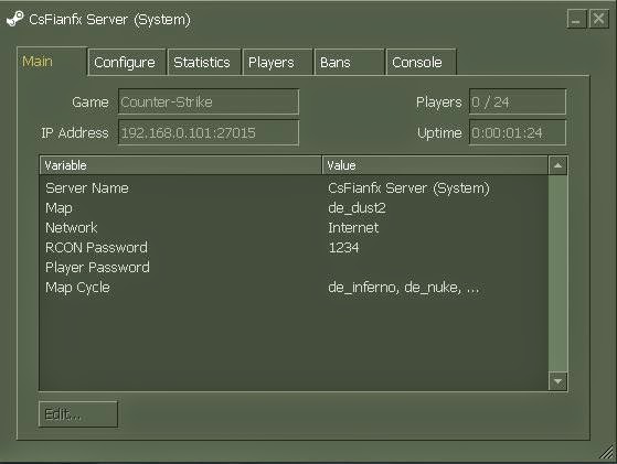 Cara Bermain LAN Counter-Strike 1.6 Dengan HLDS ~ AlfianID Blog